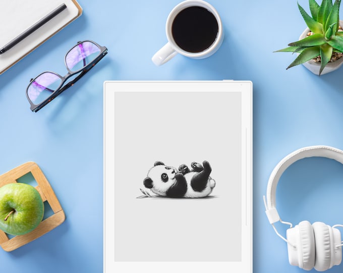 Playful Panda, Remarkable 2 Sleep Screen, Supernote and BOOX ...