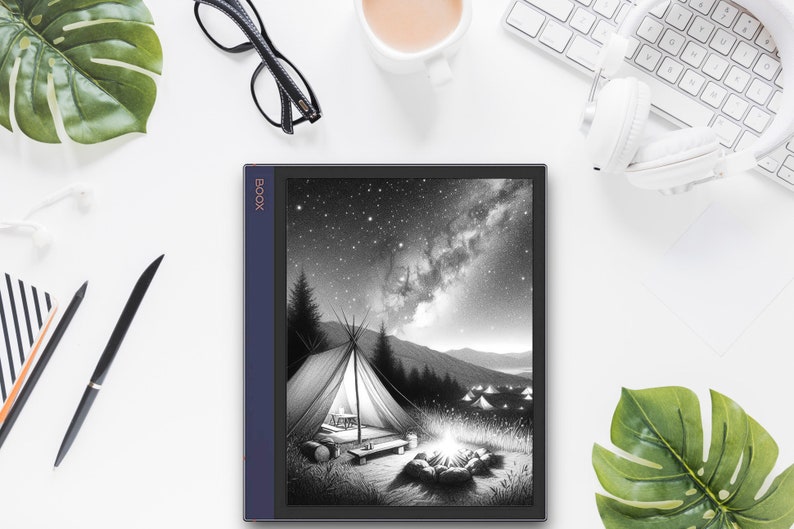 Remarkable 2 Sleep Screen, Supernote and BOOX Screensaver, Enchanting ...