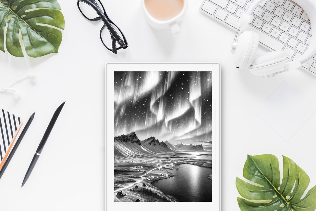 Remarkable 2 Sleep Screen, Supernote and BOOX Screensaver, Enchanting ...