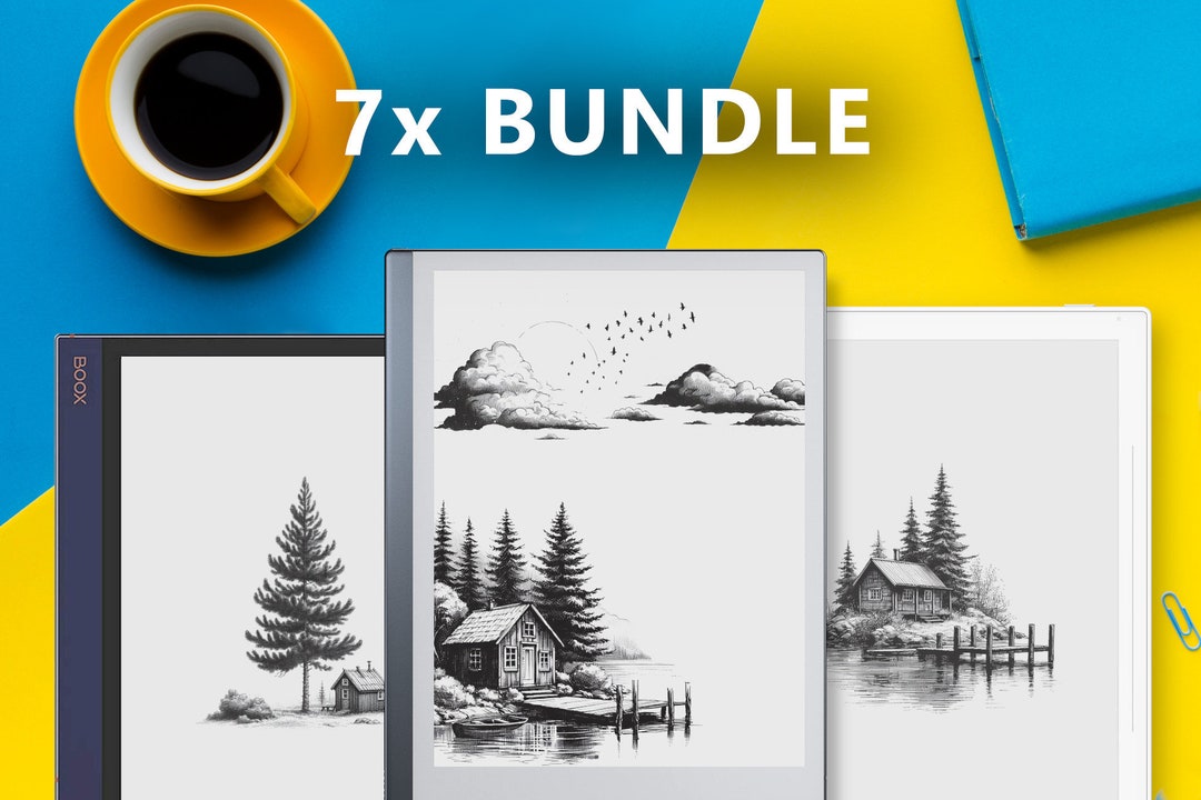 Bundle, Remarkable 2 Sleep Screen, Supernote and BOOX Screensaver ...