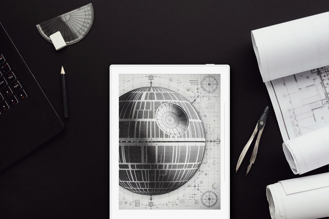 Death Star Blueprint, Remarkable 2 Sleep Screen, Supernote and BOOX ...