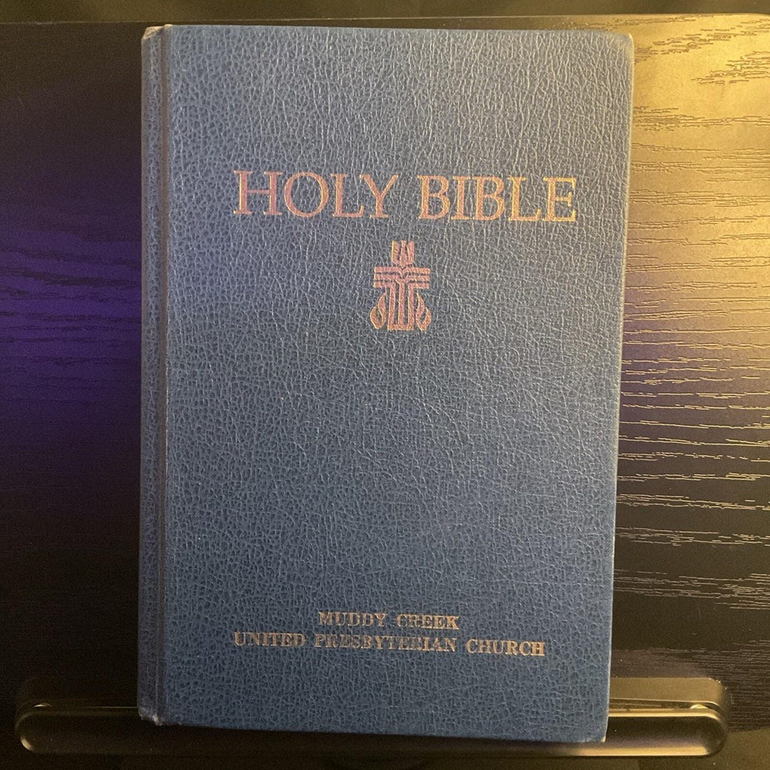 Holy Bible NRSV New Revised Standard Presbyterian Thomas Nelson ...