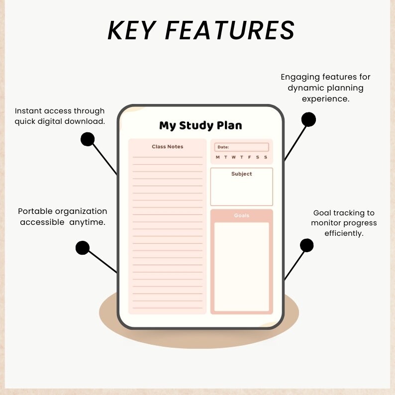Student Planner / School Planner / Assignment Tracker / College Planner ...