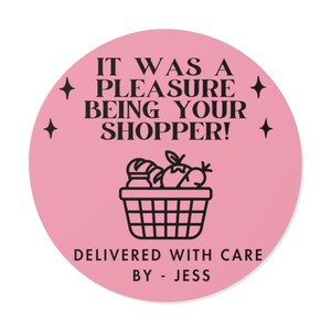 Delivery Stickers | Grubhub | Instacart | Ubereats | Doordash | Grocery ...