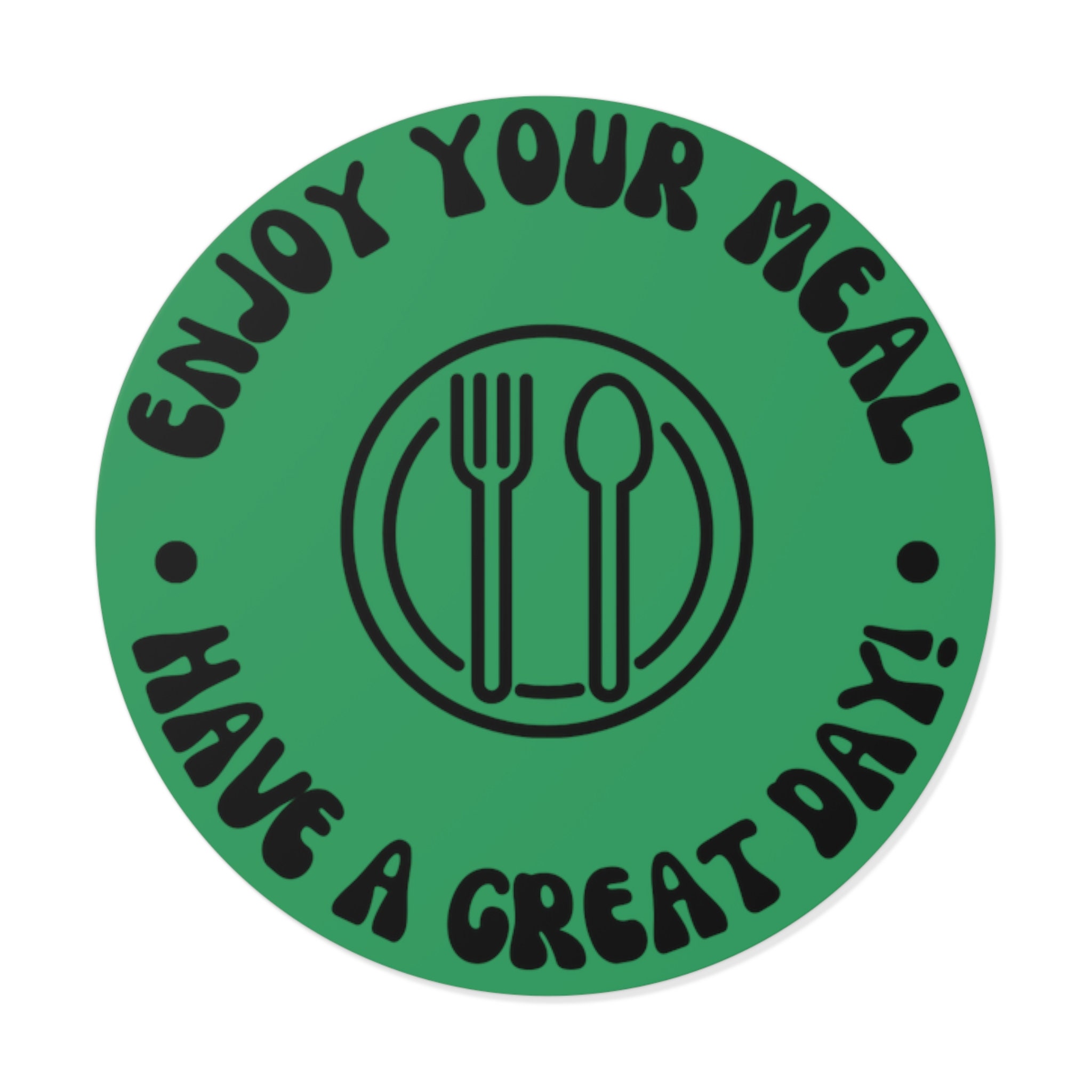 Enjoy Your Meal | Have A Great Day | Delivery Stickers | Ubereats ...
