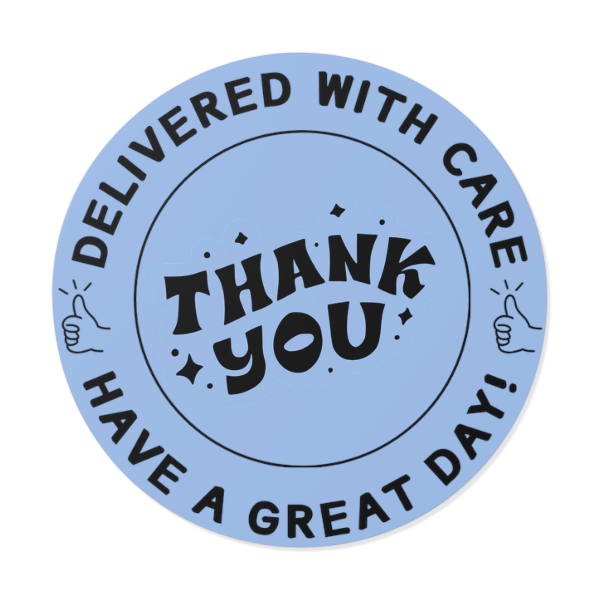 Delivery Stickers Instacart Delivery Stickers Ubereats Doordash Thank ...