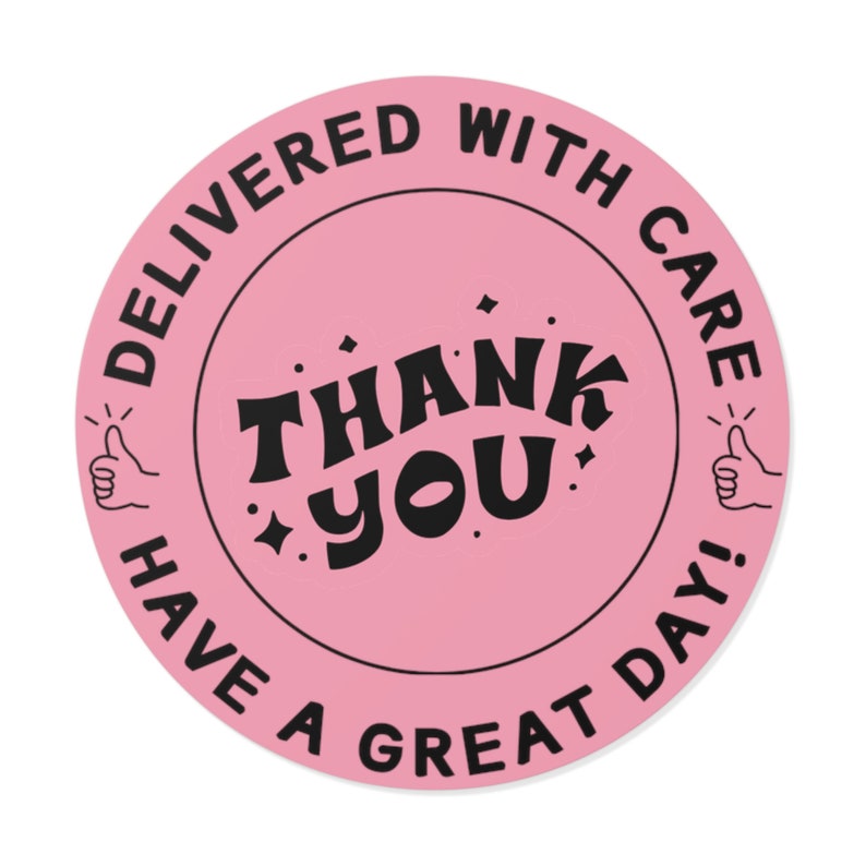 Delivery Stickers Instacart Delivery Stickers Ubereats Doordash Thank ...