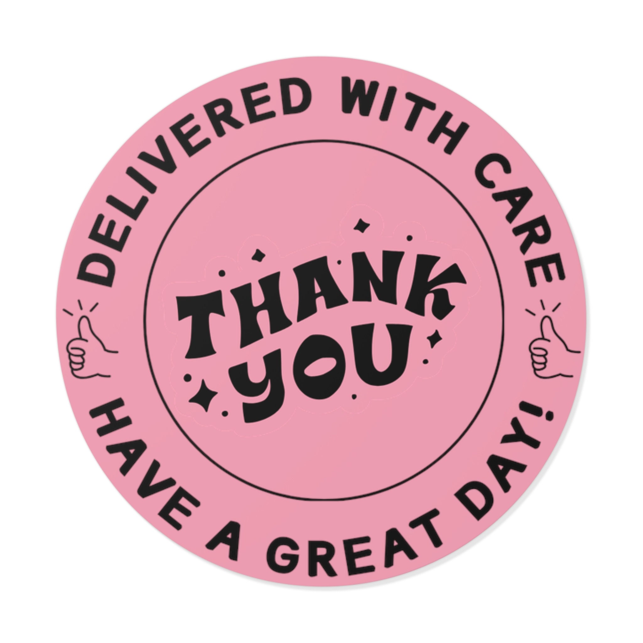 Delivery Stickers Instacart Delivery Stickers Ubereats Doordash Thank ...