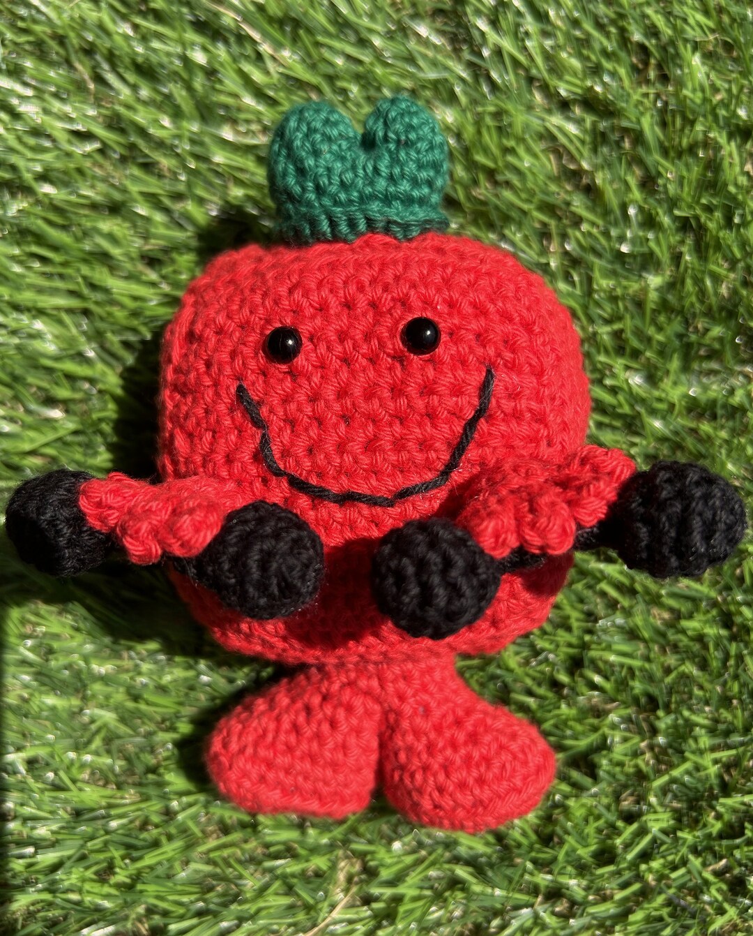 Mr Strong, Handmade Crochet, Mr Men Collection - Etsy