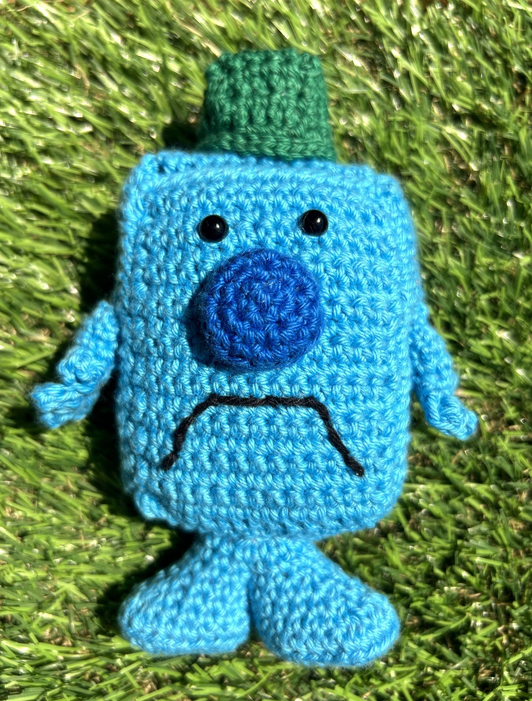 Mr Grumpy, Handmade Crochet, Mr Men Collection - Etsy