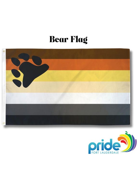 Bear Pride Flag Etsy