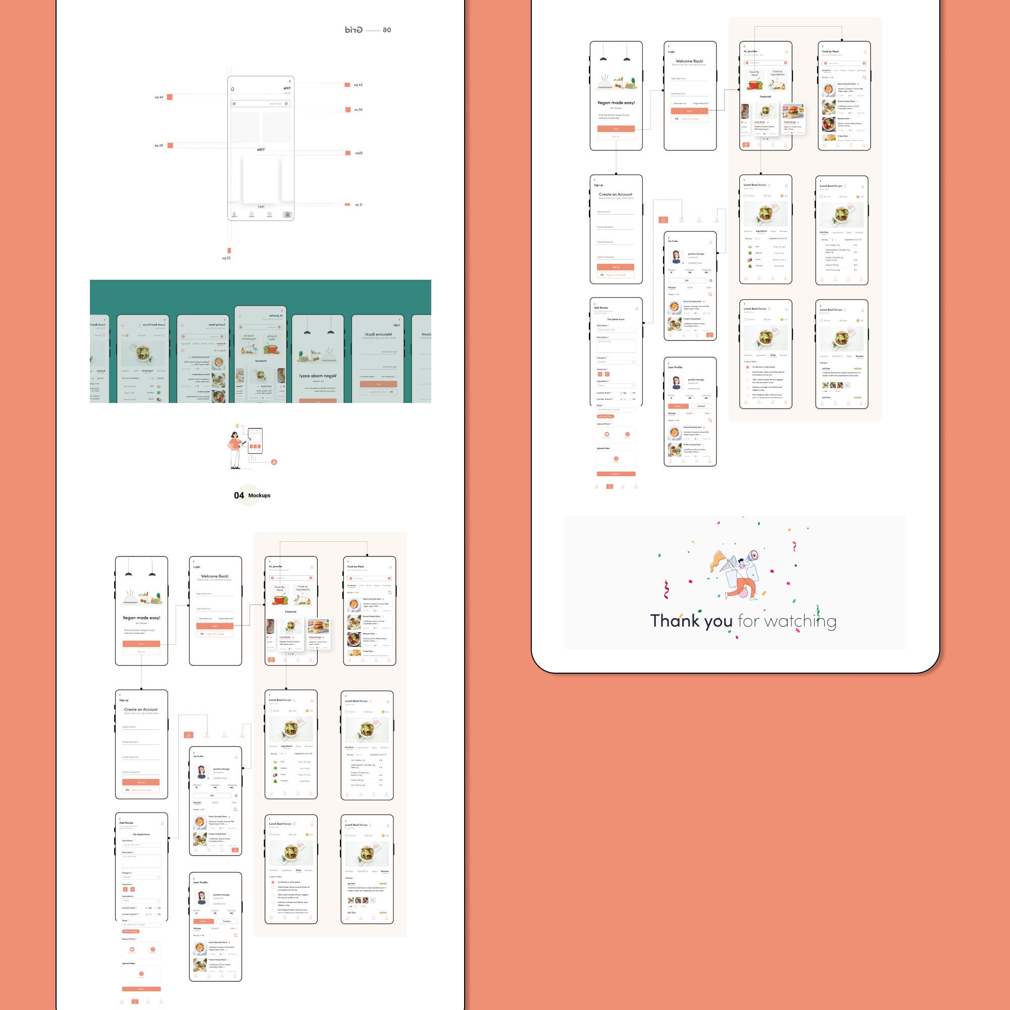 UI Case Study Template | UX Case Study | Case Study Template | UI Kit ...