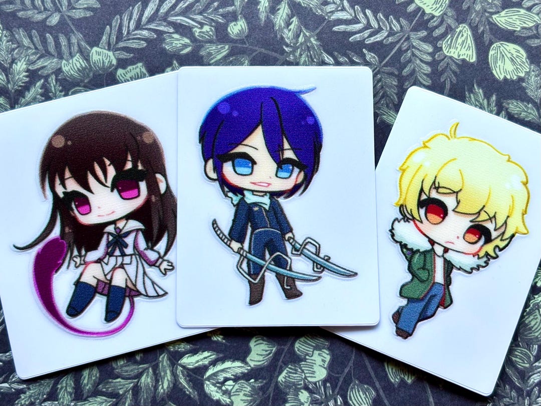 Noragami Stickers: Yato, Yukine, Hiyori - 1.5" Vinyl Decals - Etsy