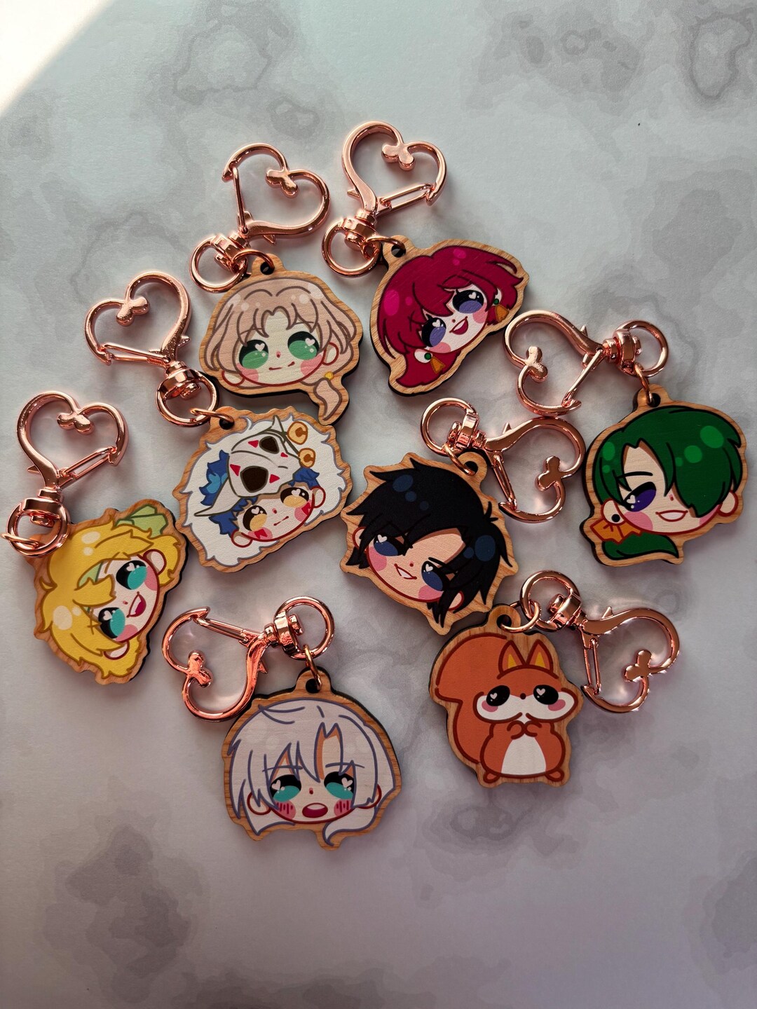 Yona of the Dawn Keychains - Etsy