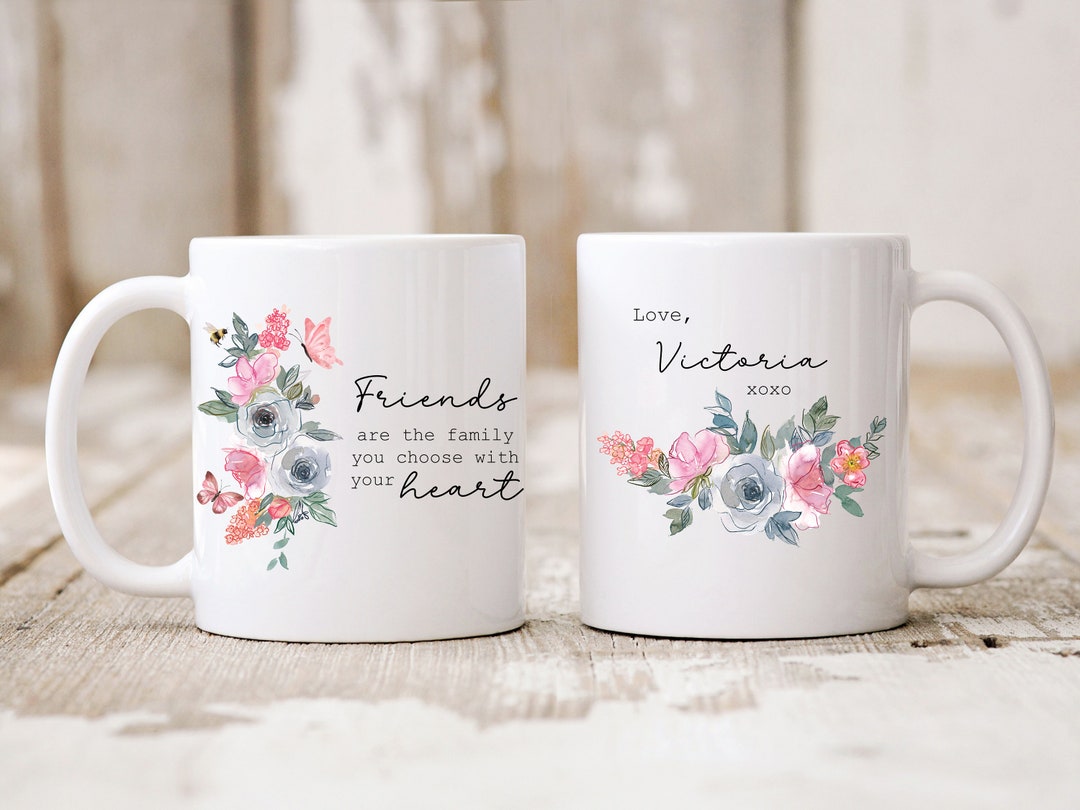 Friendship Mug, Custom Gift for Best Friends, Friendship Quote Mug ...