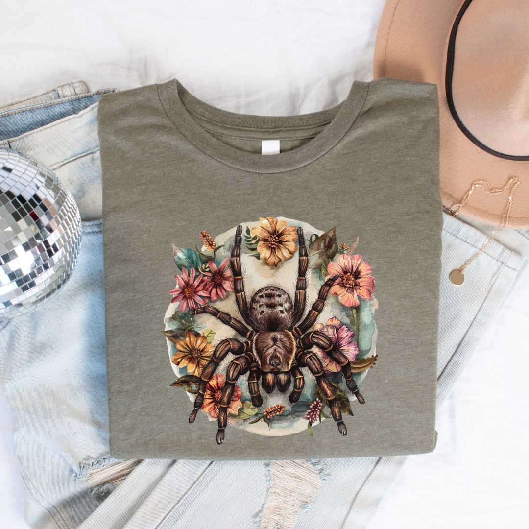 Women's Watercolor Tarantula Shirt, Tarantula Spider Lover Mother's Day ...