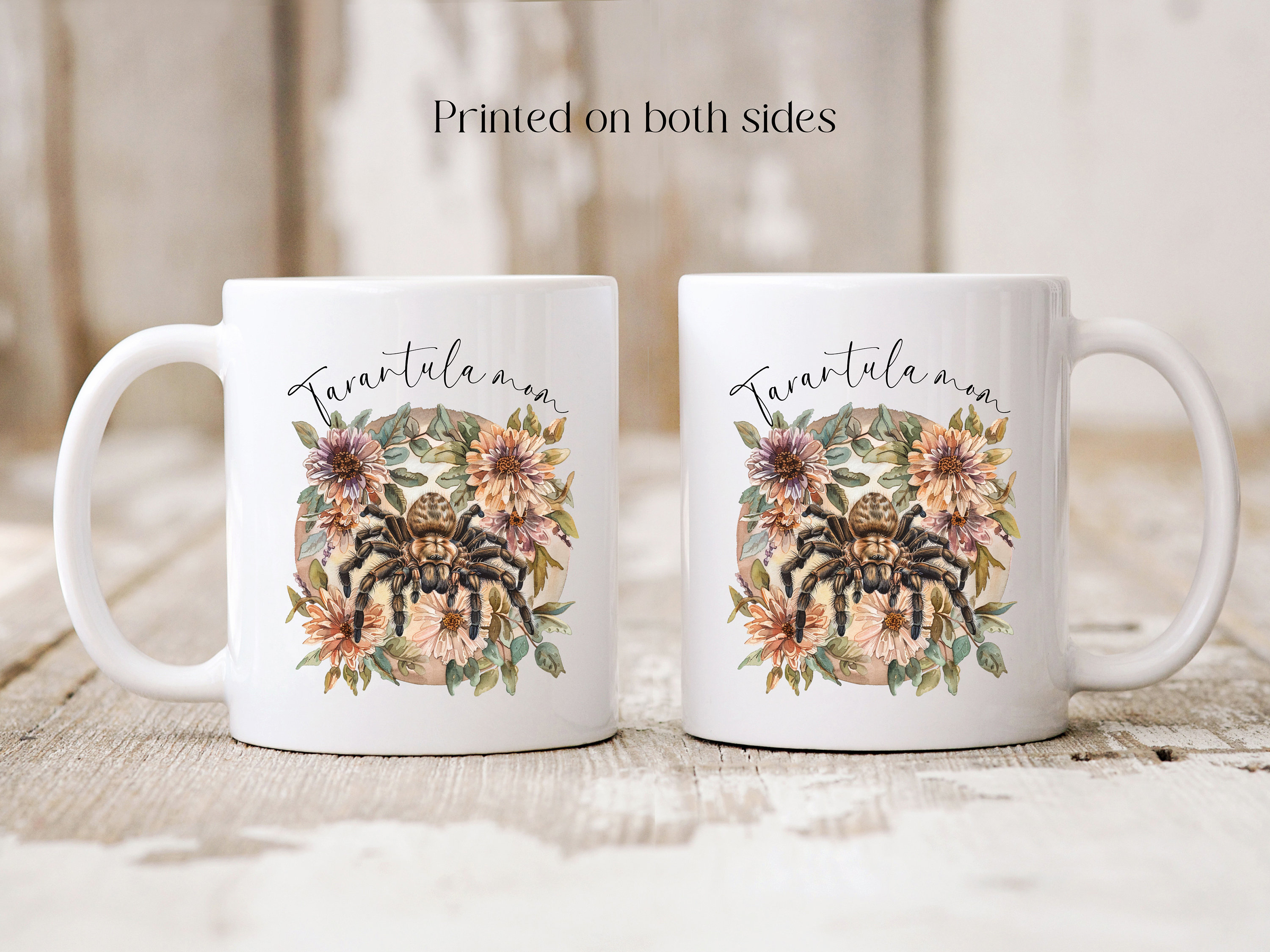 Watercolor Tarantula Mug, Tarantula Mom Mother's Day Birthday Gift for ...