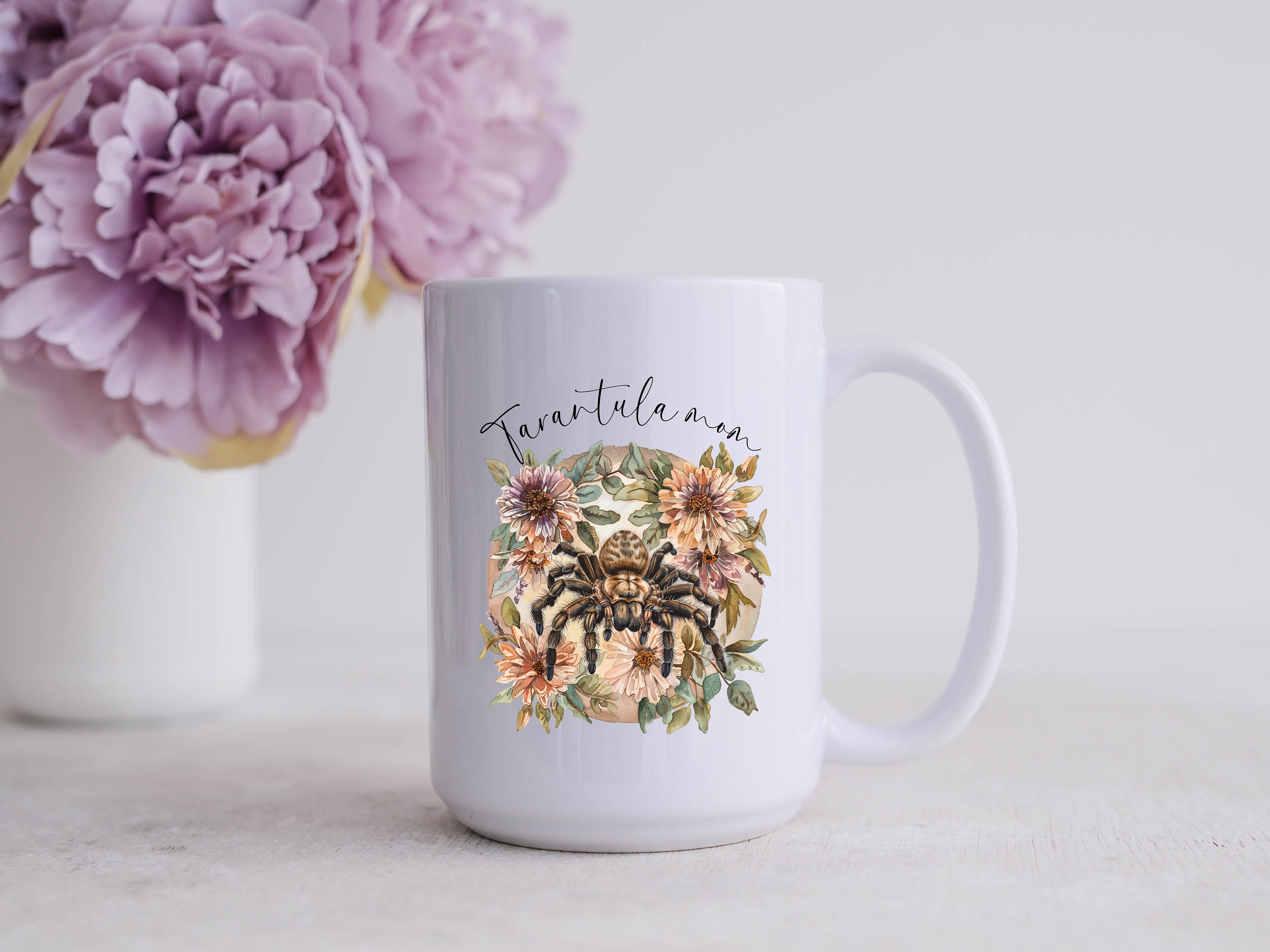 Watercolor Tarantula Mug, Tarantula Mom Mother's Day Birthday Gift for ...