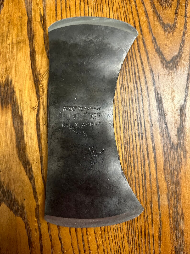 Vintage Flint Edge True Temper Kelly Works Double Bit Axe 3 1/2 Lb - Etsy