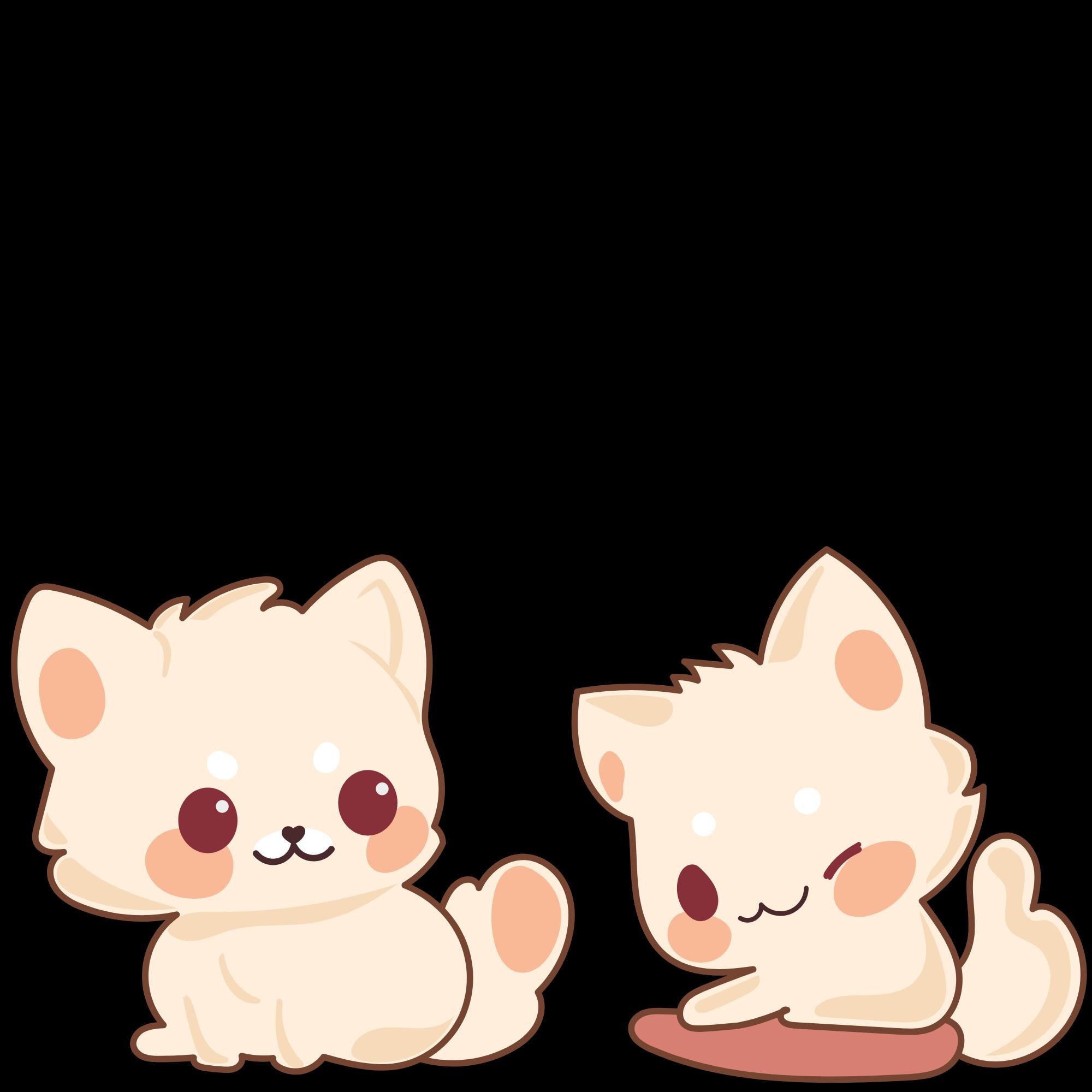Cute Kitty Emotes With Some Dual Kitties - Etsy