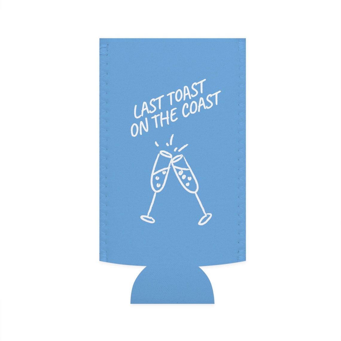 Last Toast on the Coast Bachelorette Beach Bachelorette Personalized ...