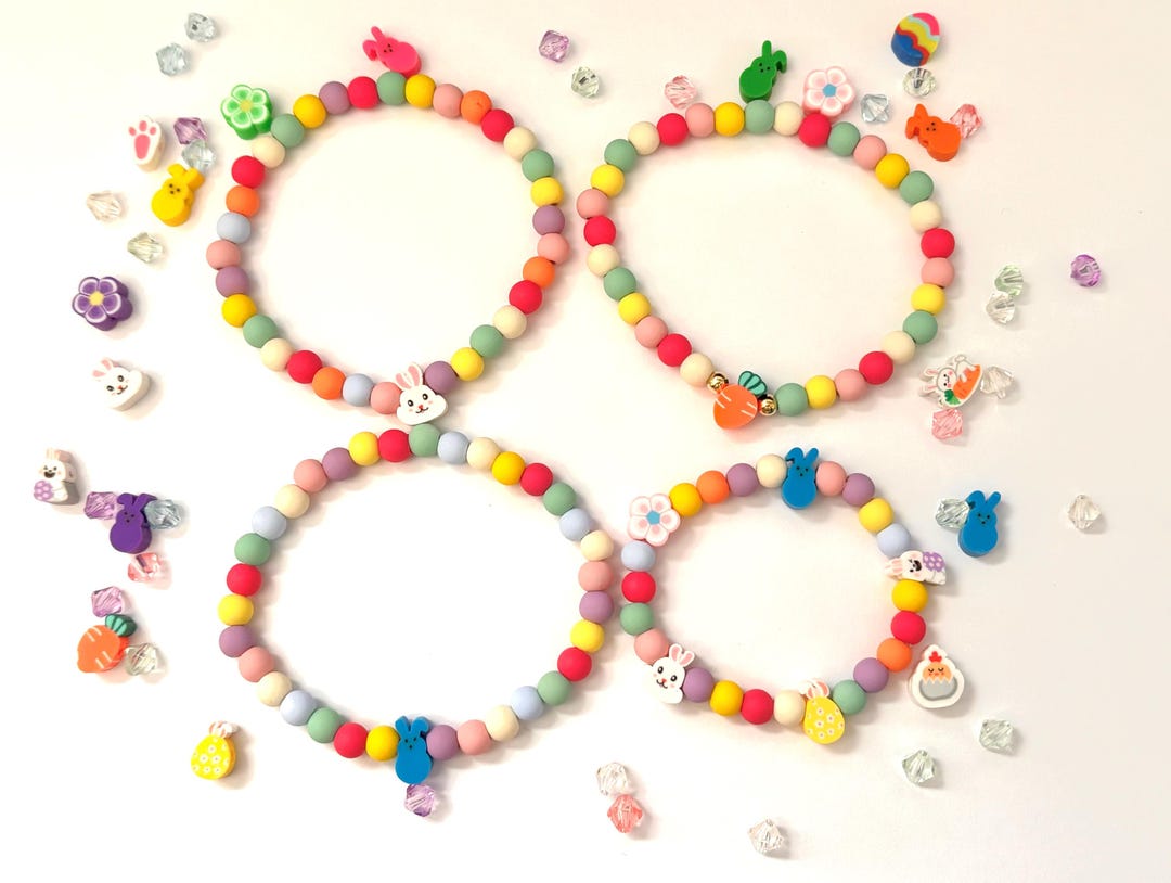 Easter Friendship Bracelets - Personalizable - Hoppy Easter - Jesus ...