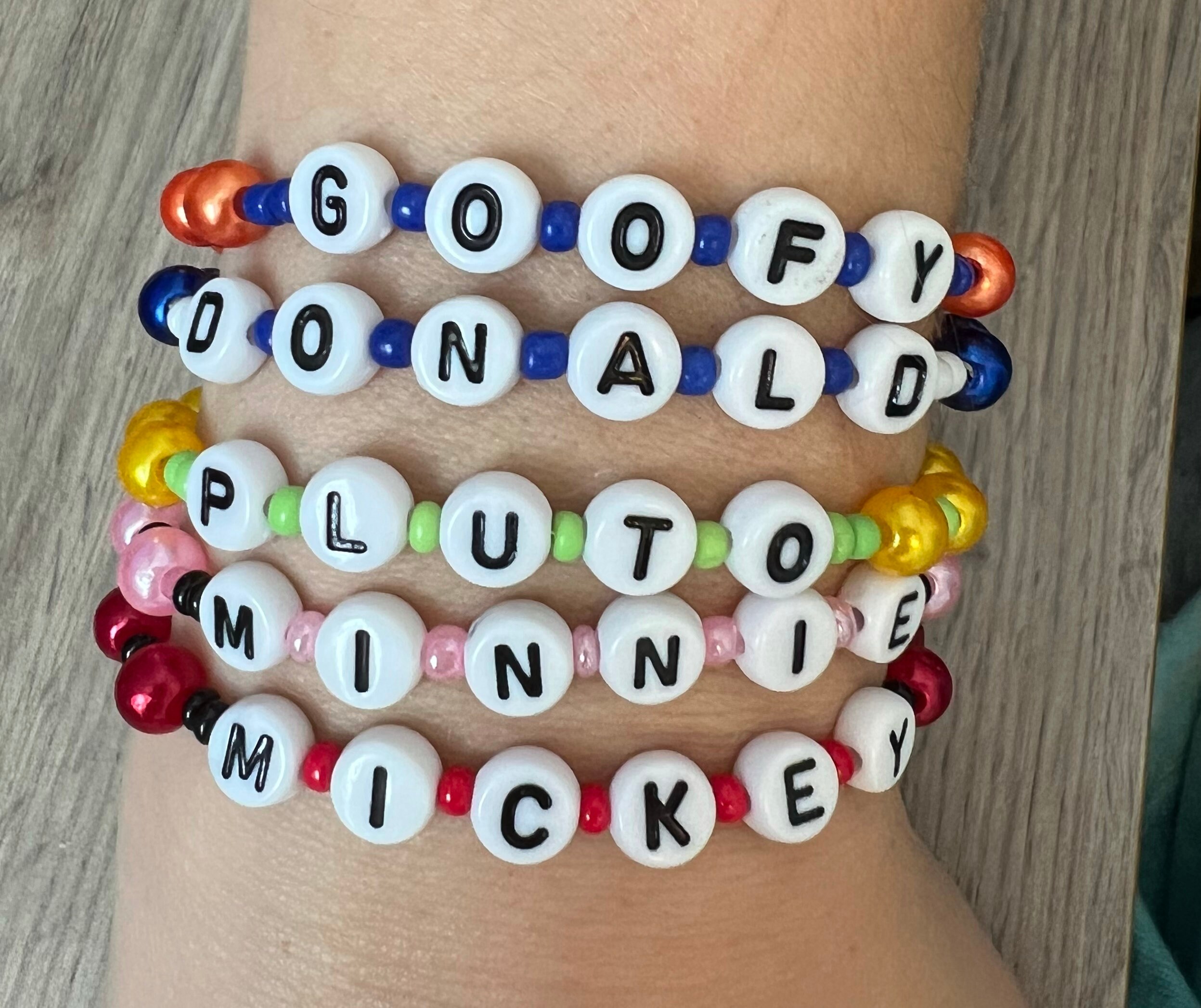 Disney Character Inspired Friendship Bracelets - Etsy