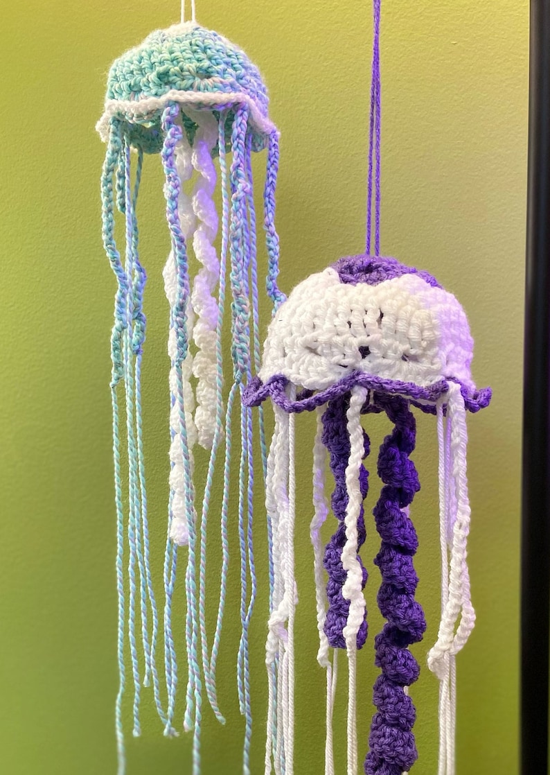 DIY Crochet Pattern Hanging Star Jellyfish - PDF Download - Etsy