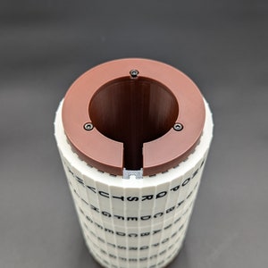 3d Printed Customizable Cryptex/puzzle Box (multiple Sizes, Letters and ...
