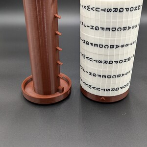 3d Printed Customizable Cryptex/puzzle Box (multiple Sizes, Letters and ...