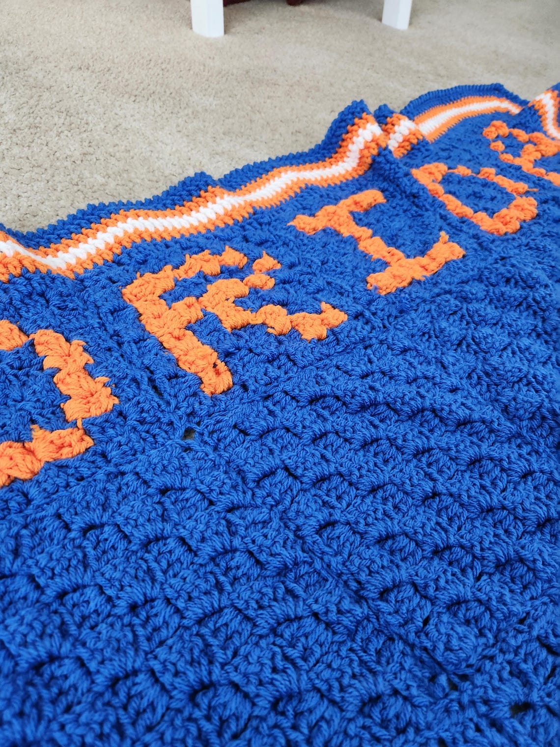 Gator Crochet Throw - Etsy