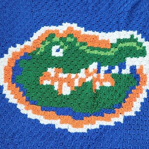 Gator Crochet Throw - Etsy