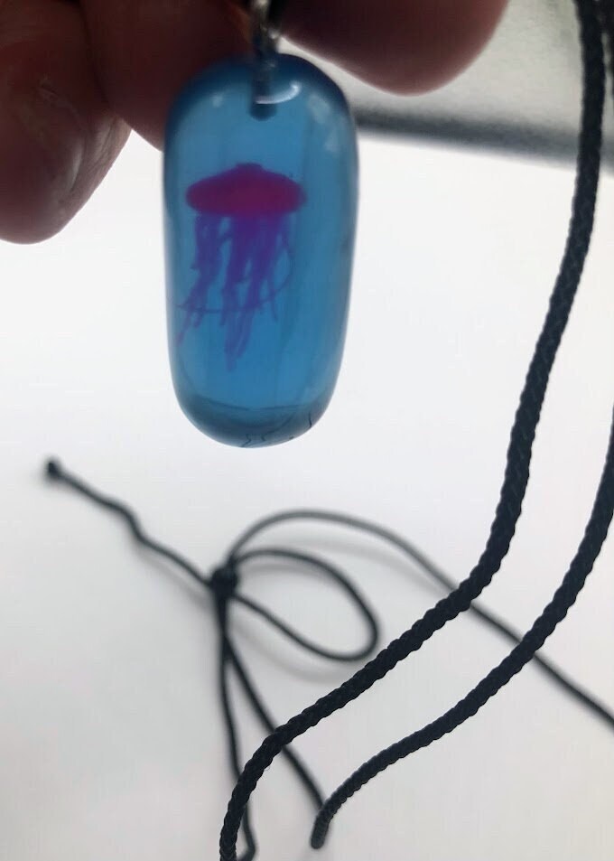 Fish Necklace Y2K Necklace Homemade Jewelry Kidcore Rave Outfit Glow in ...
