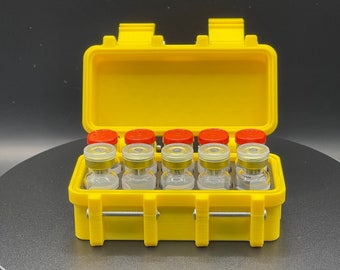 The 20 Count Peptide Vial Storage Box Case Container Organizer Custom ...