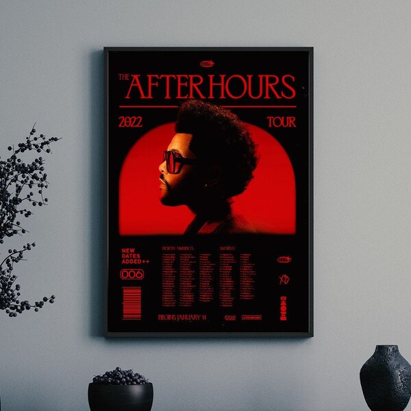 The Weeknd Poster - Etsy
