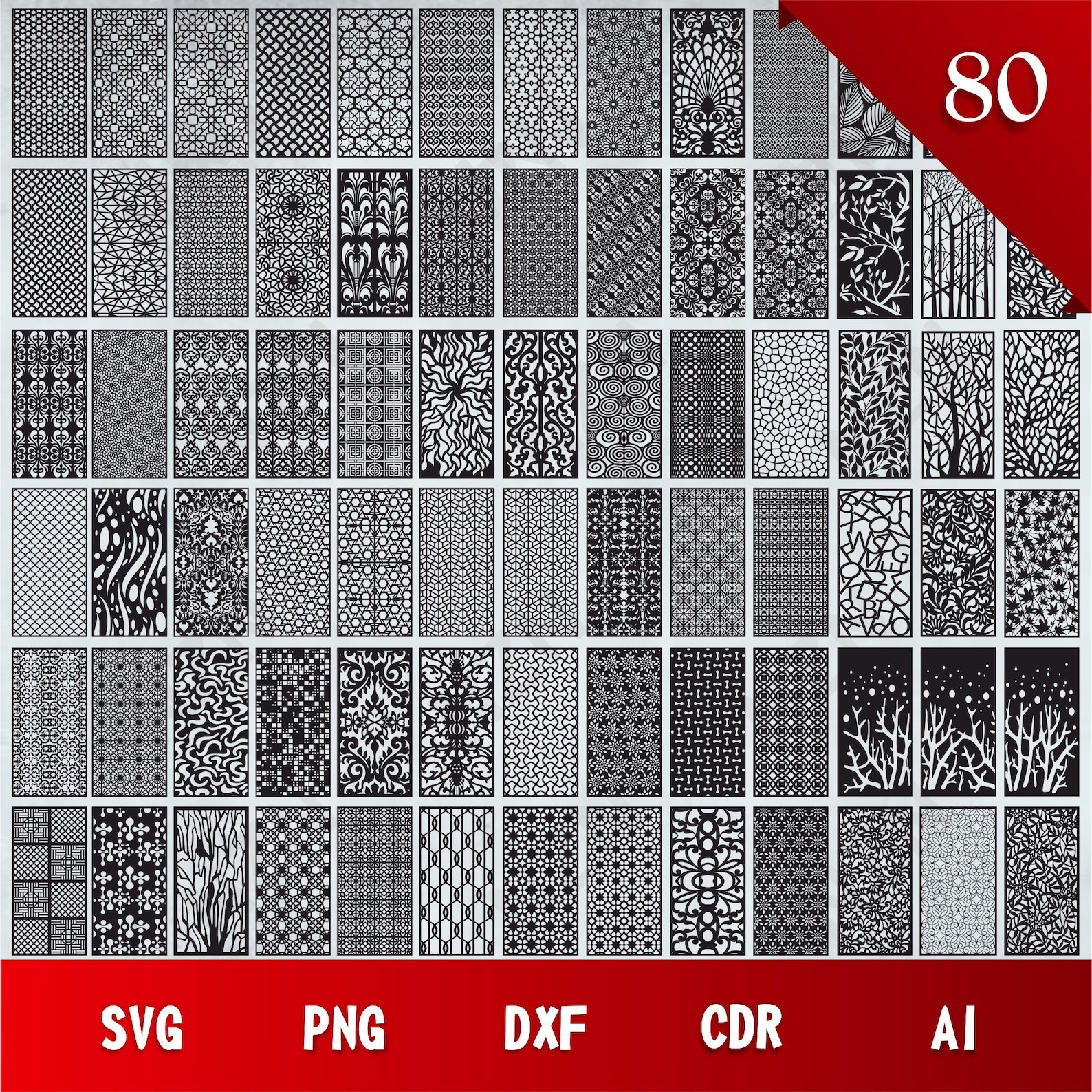 Seperator Design Bundle, Vector Files, .png, .svg, .dxf, .cdr, .ai ...
