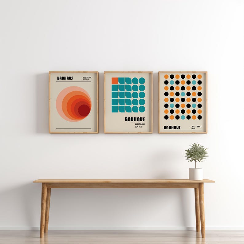 Bauhaus Art Print | Instant Download Digital Decor for Home & Office ...
