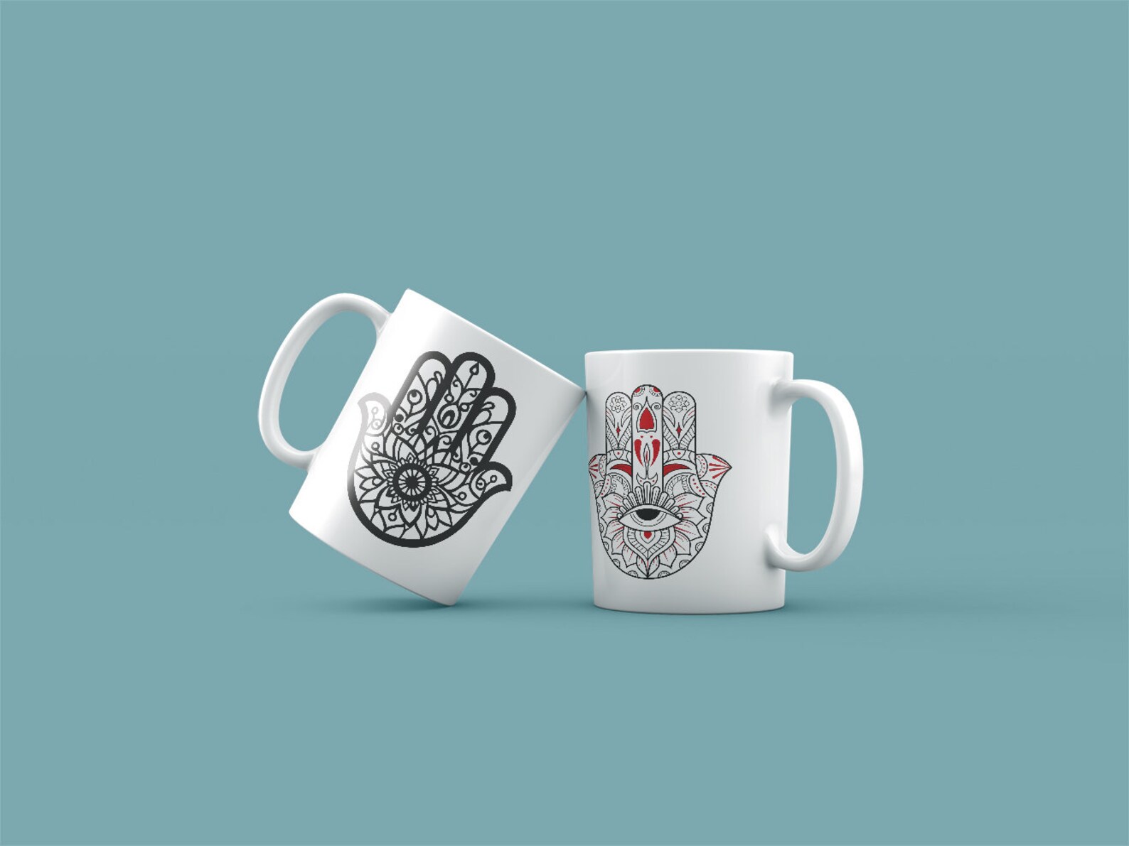 Hamsa Hand Bundle, Vector Files, .png, .svg, .dxf, .cdr, .ai, Ready to ...