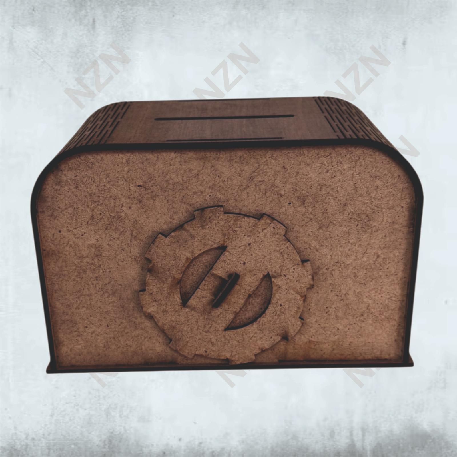 Tip Box Laser Cut SVG, Laser Cut Wood Organizer, Vector Files, .png ...