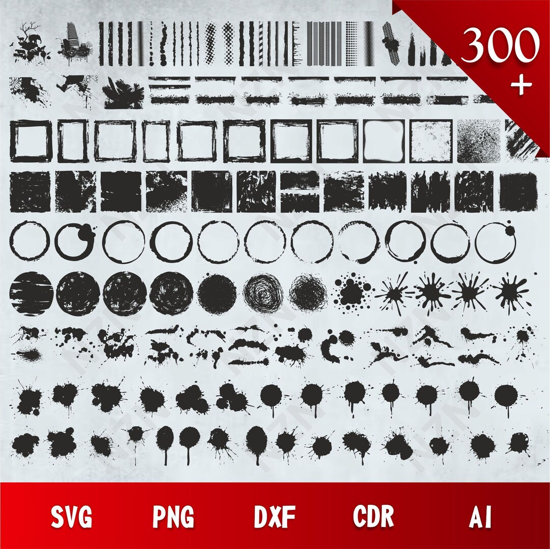 Vintage Line Bundle, Vector Files, .png, .svg, .dxf, .cdr, .ai, Ready ...