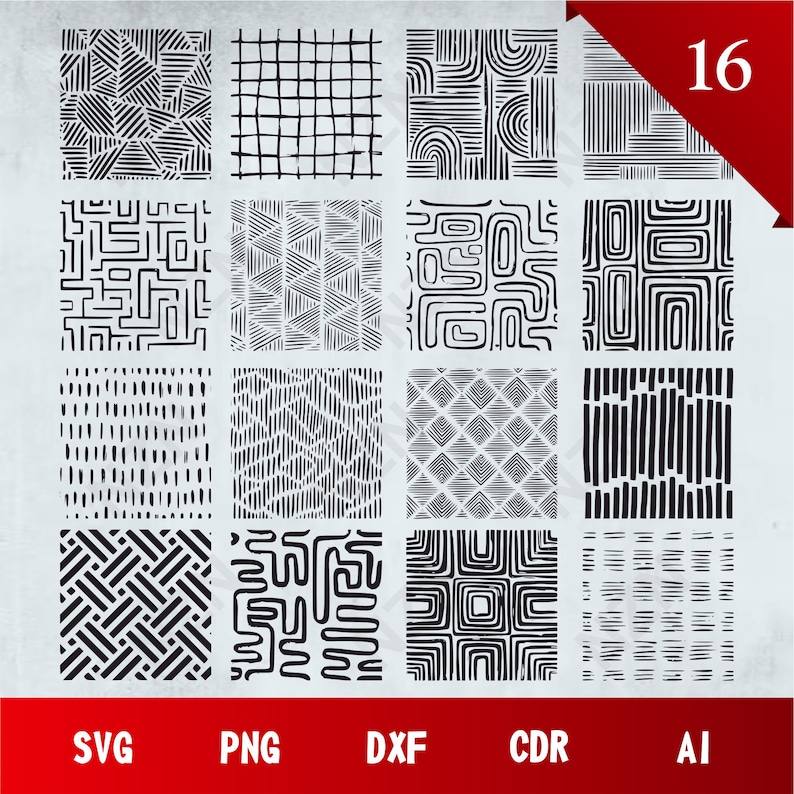Lıne Bundle, Vector Files, .png, .svg, .dxf, .cdr, .ai, Ready to Print ...