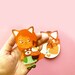 Fox Paper Doll Craft Kit Printable Paper Doll Set DIY, PDF - Etsy