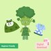 Crafty Broccoli Girl: Printable Doll & Dress-up Kit - Etsy