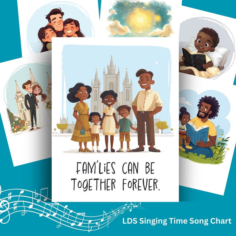 Lds Family Drawing - Etsy