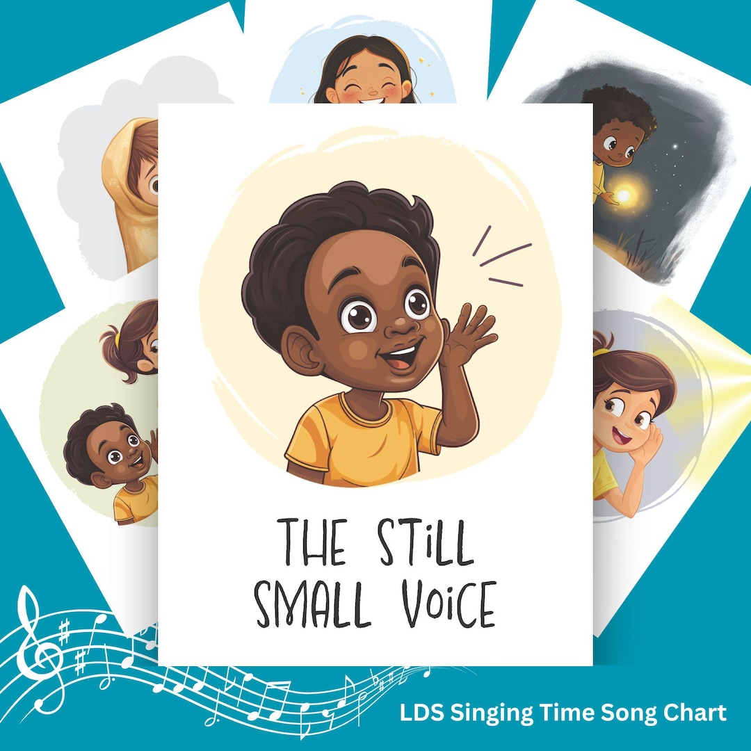 The Still Small Voice Song Chart: LDS Primary Singing Time (digital ...