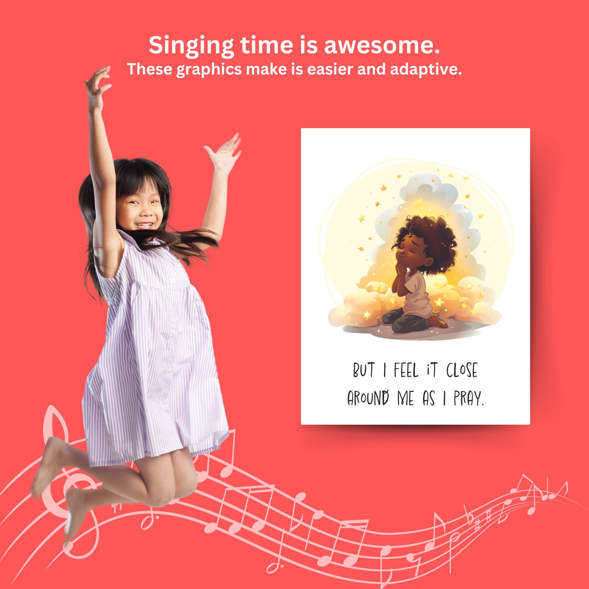 A Child's Prayer Singing Time Song Chart | LDS Primary Chorister Helps ...