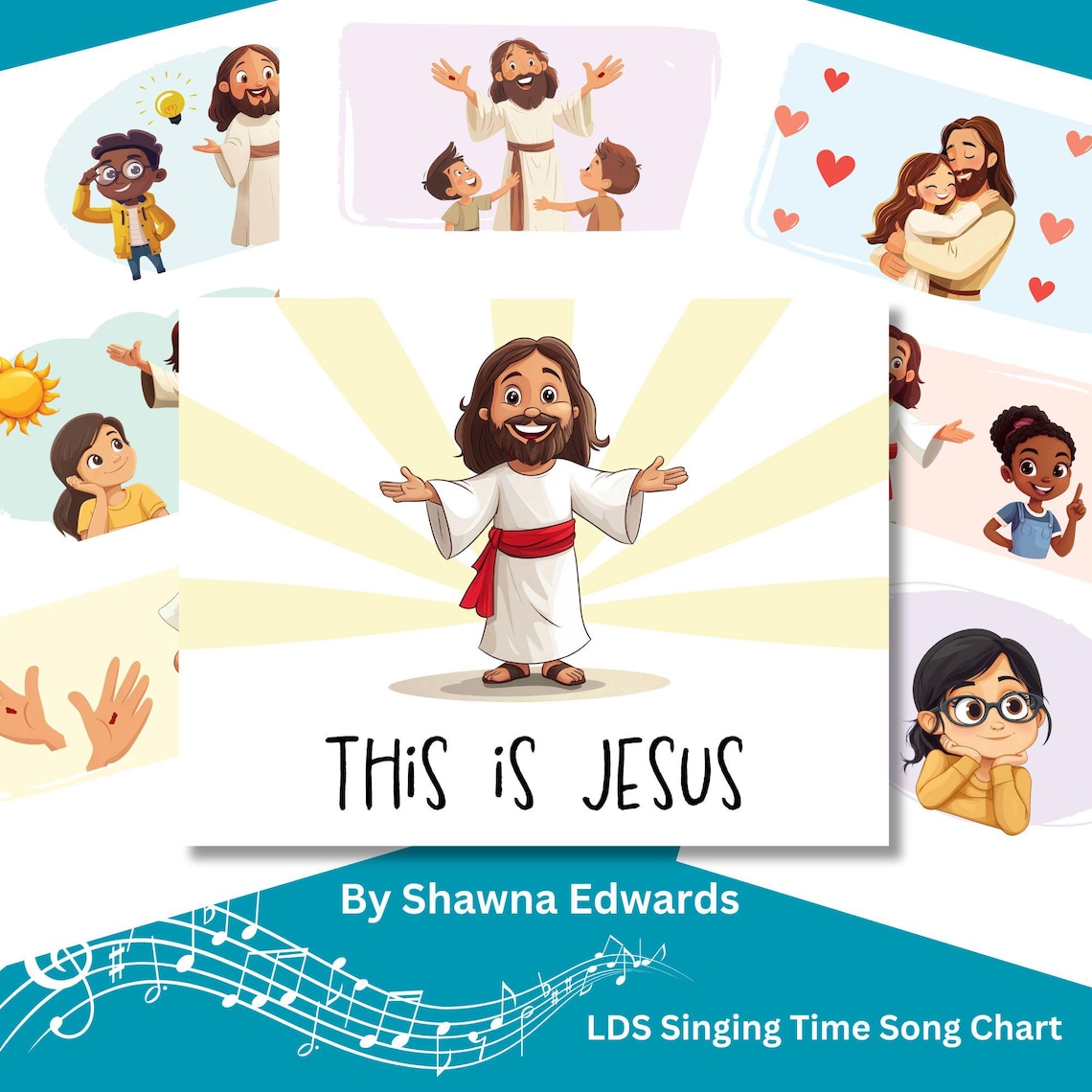 This is Jesus by Shawna Edwards Singing Time Song Chart | LDS Primary ...