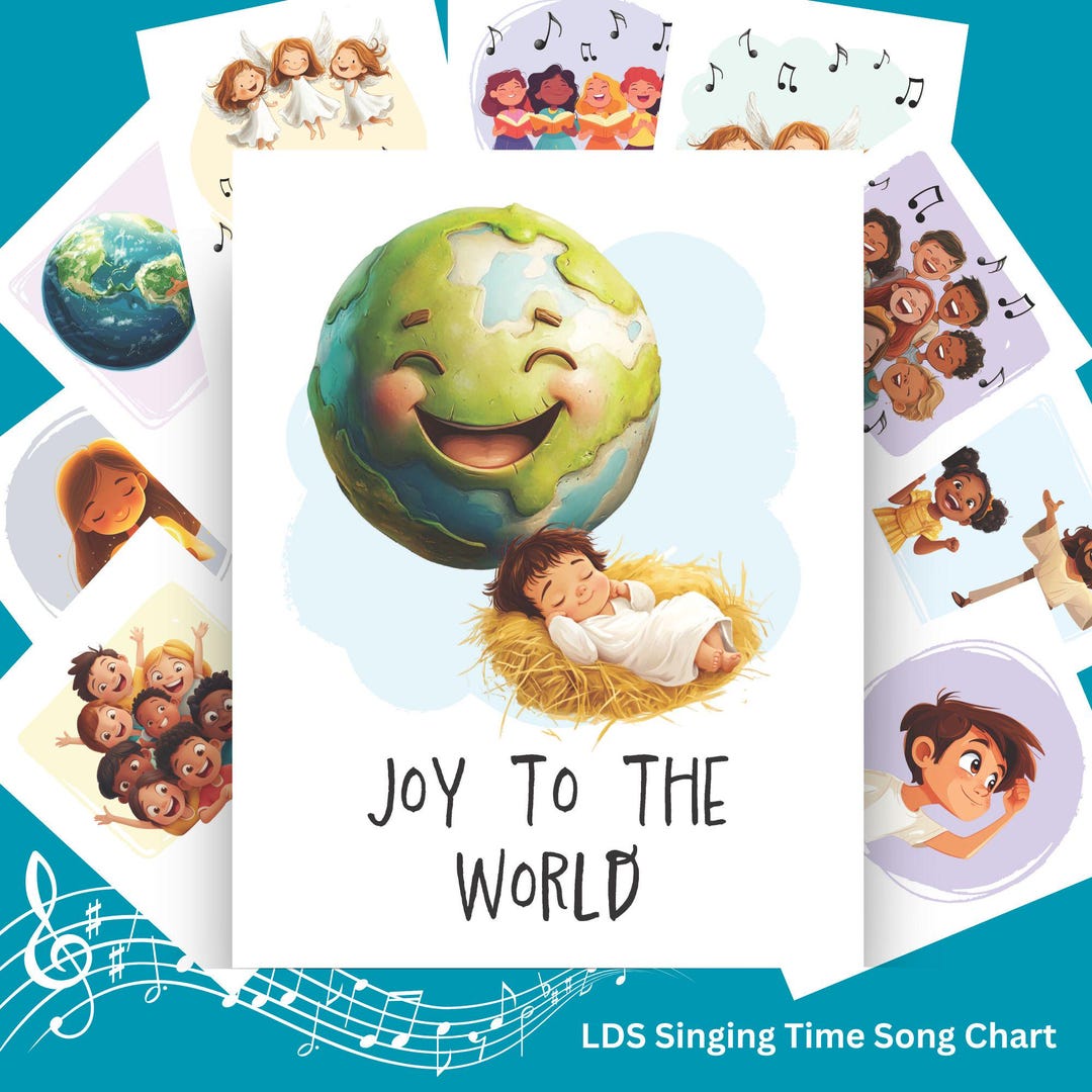 Joy to the World Song Chart: LDS Primary Singing Time (digital Download ...