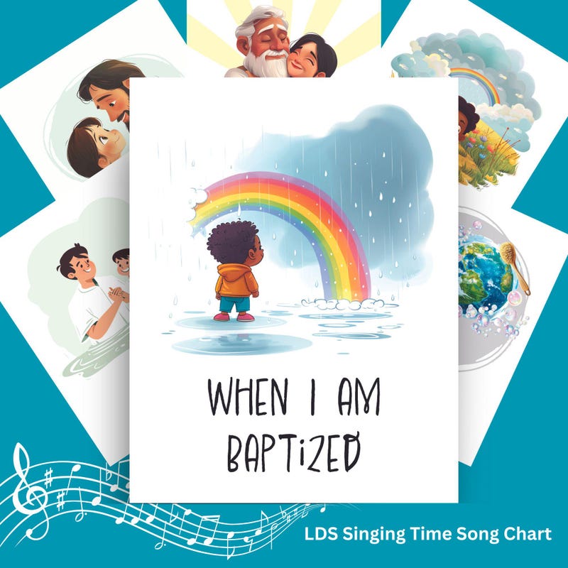 Lds Primary Song Visual - Etsy