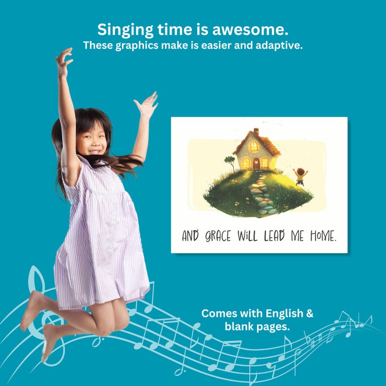 Amazing Grace Song Chart | LDS Primary Singing Time (digital Download ...